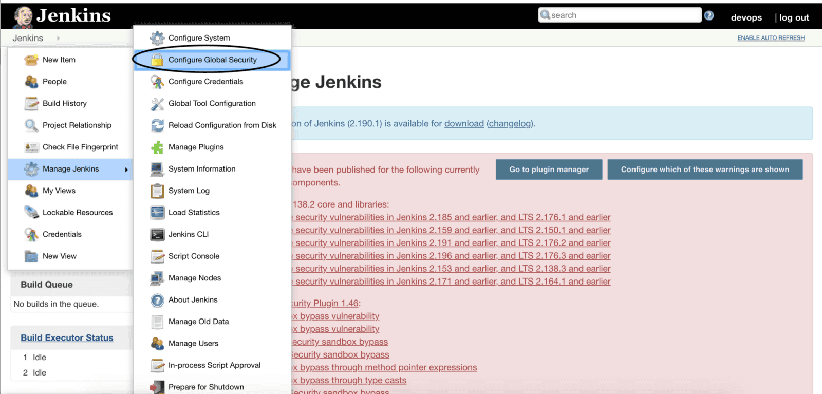 Matrix Authorization Strategy-How to grant job permissions for a user in Jenkins? | DevOps Mountain